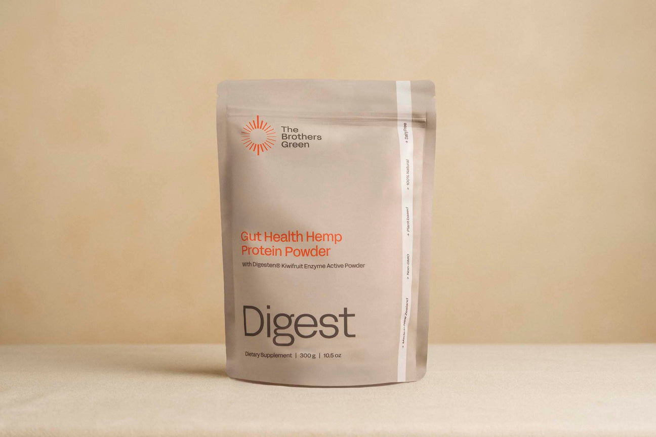 Gut Health Hemp Protein Powder NZ - The Brothers Green