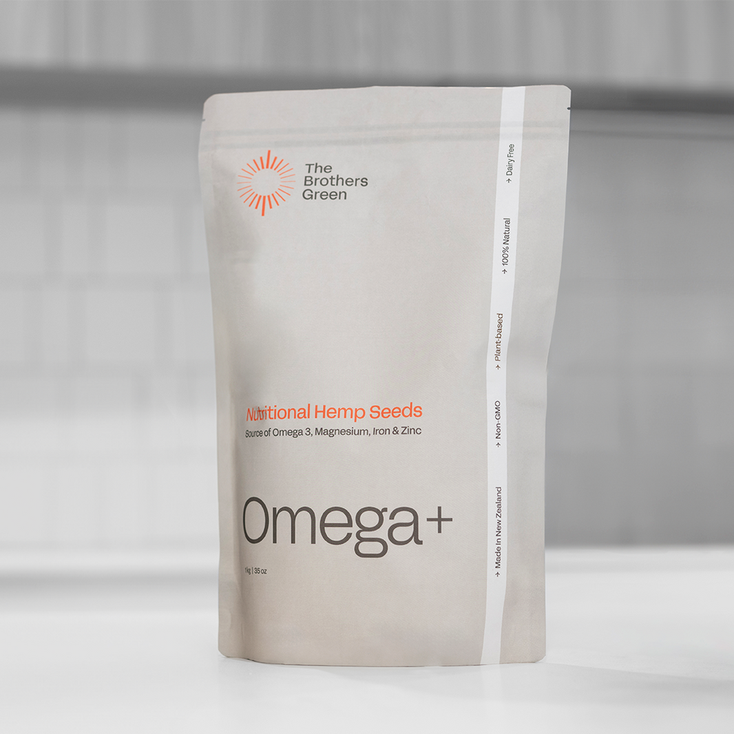 NZ Grown Hemp Functional Food, Supplements, Skin - The Brothers Green